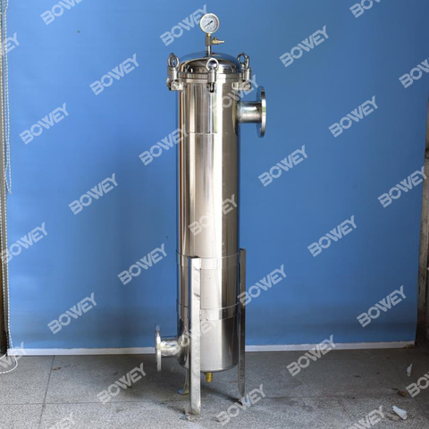 LFD-2-8P LFD-2-4P LFD-2-1P Bowey SS304,316L Bag Water Filter Purifier ...
